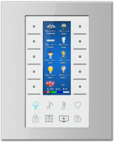 ( Discontinued ) CDP-Color Display Panel Slim switch SB-CDP-UN | Smart ...