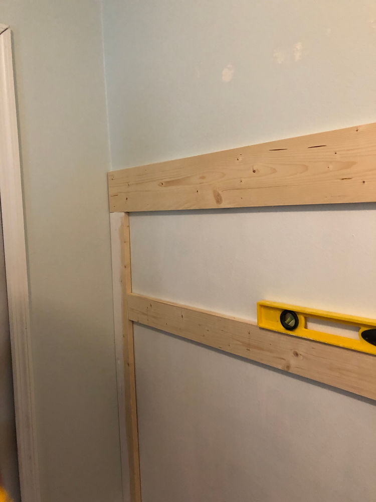 How to build a board and batten entry wall