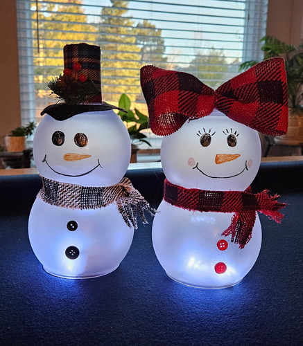 Lighted Snowman Workshop | ColorPallet