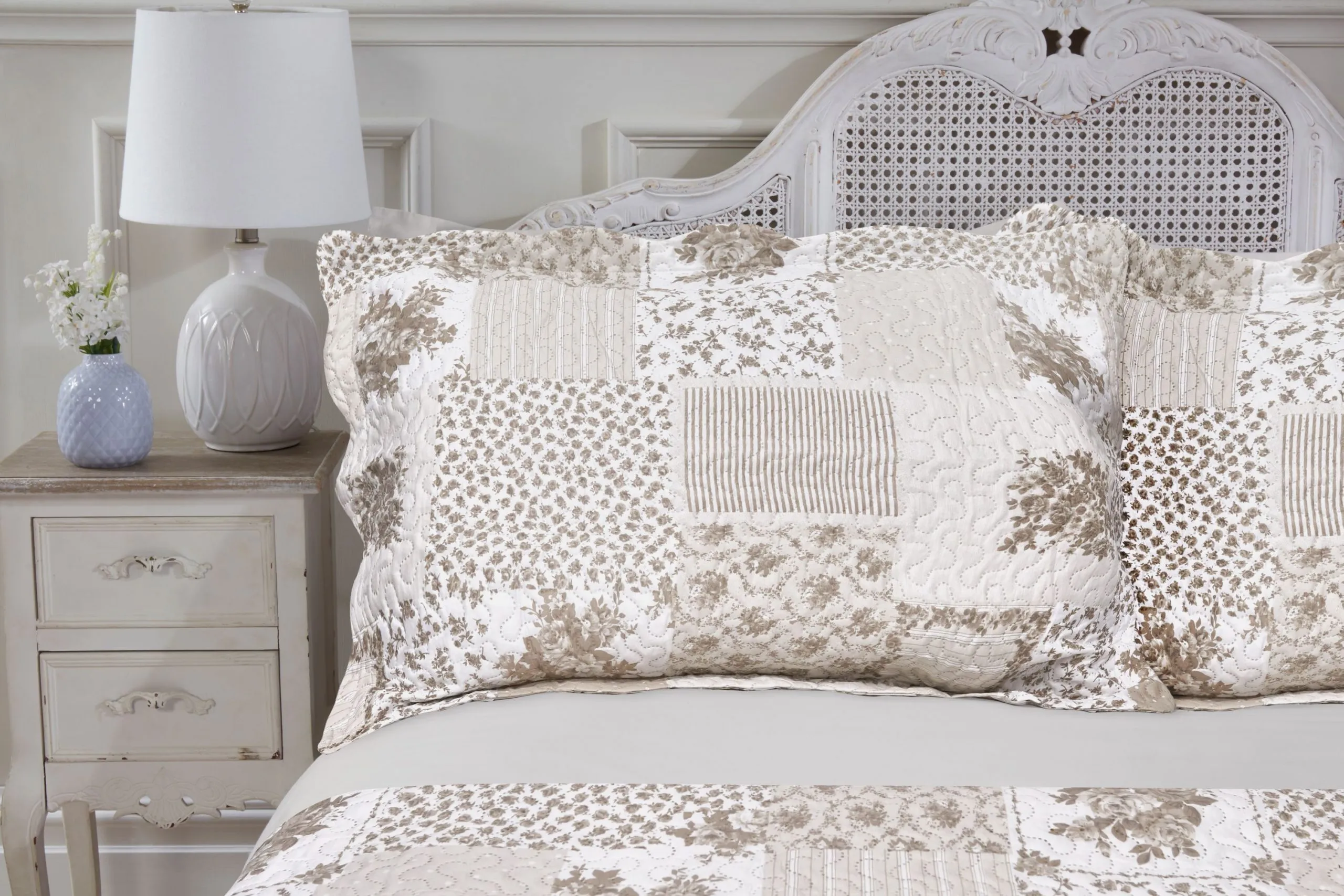 Devon - Quilted Patchwork Bedspread Set | Duke Essentials, Lewisham