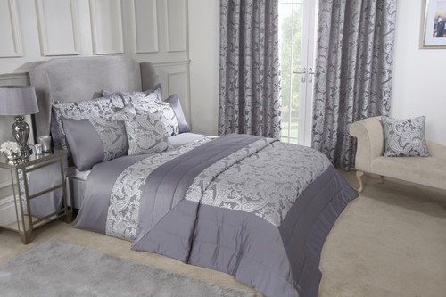 Cavendish Collection - Embellished Jacquard Quilted Bedspread Set ...