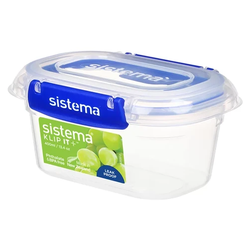 Sistema Klip It Plus Rectangle Container 400ml | Duke Essentials, Lewisham