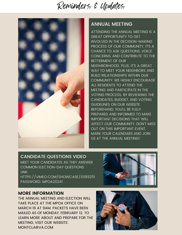 MPOA Weekly Update February 23, 2024