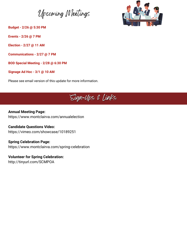 MPOA Weekly Update February 23, 2024