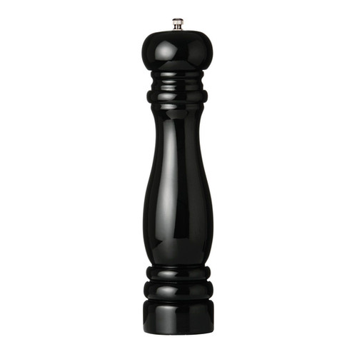 BLACK HIGH GLOSS PEPPER MILL | The Wisteria Tree