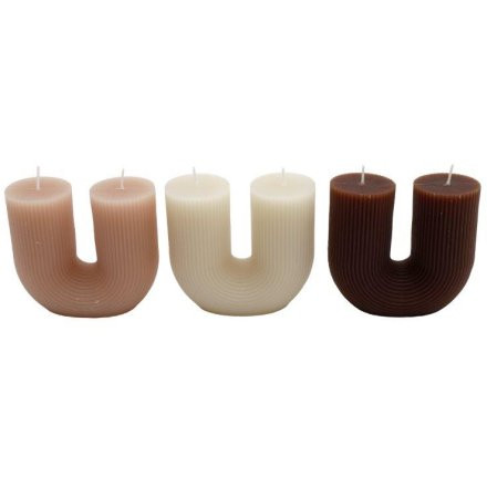 U Shape Tube Candle | The Wisteria Tree