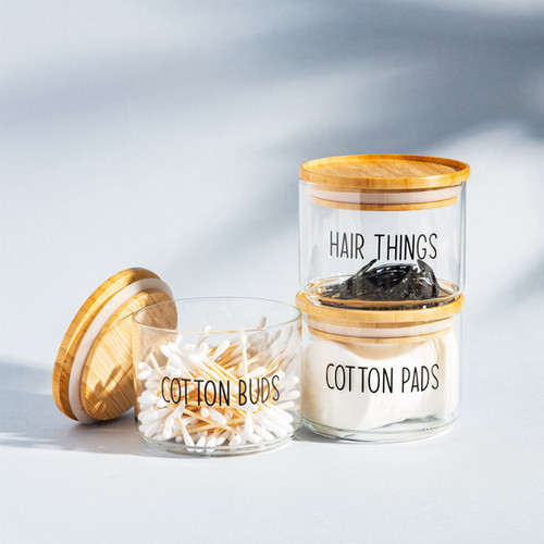 Beauty Stacking Jars - Set Of 3 | The Wisteria Tree