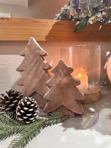 Eden Rustic Stone Christmas Tree | The Wisteria Tree
