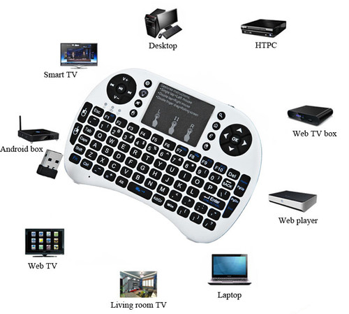 SmartBox Wireless Touchpad Keyboard w/ Backlight | SmartBox NZ