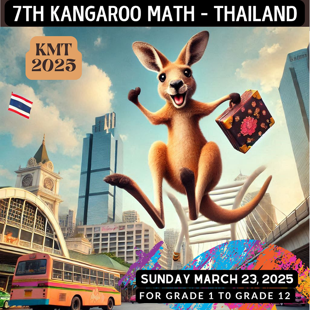 7th Kangaroo Math Competition Thailand Register OPEN NOW!