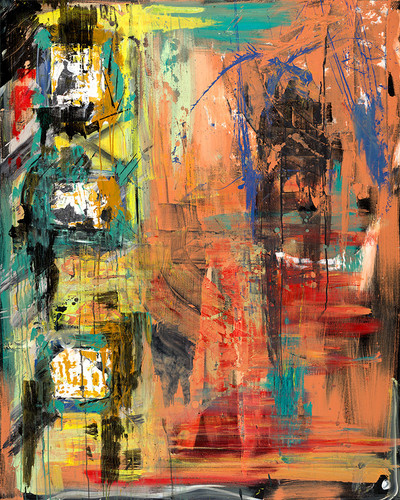 "What's Inside" (48" x 60") Original Painting | JD Shultz Art