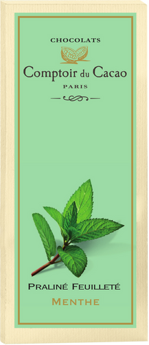 COMPTOIR DU CACAO MINT FLAKY CHOCOLATE BAR