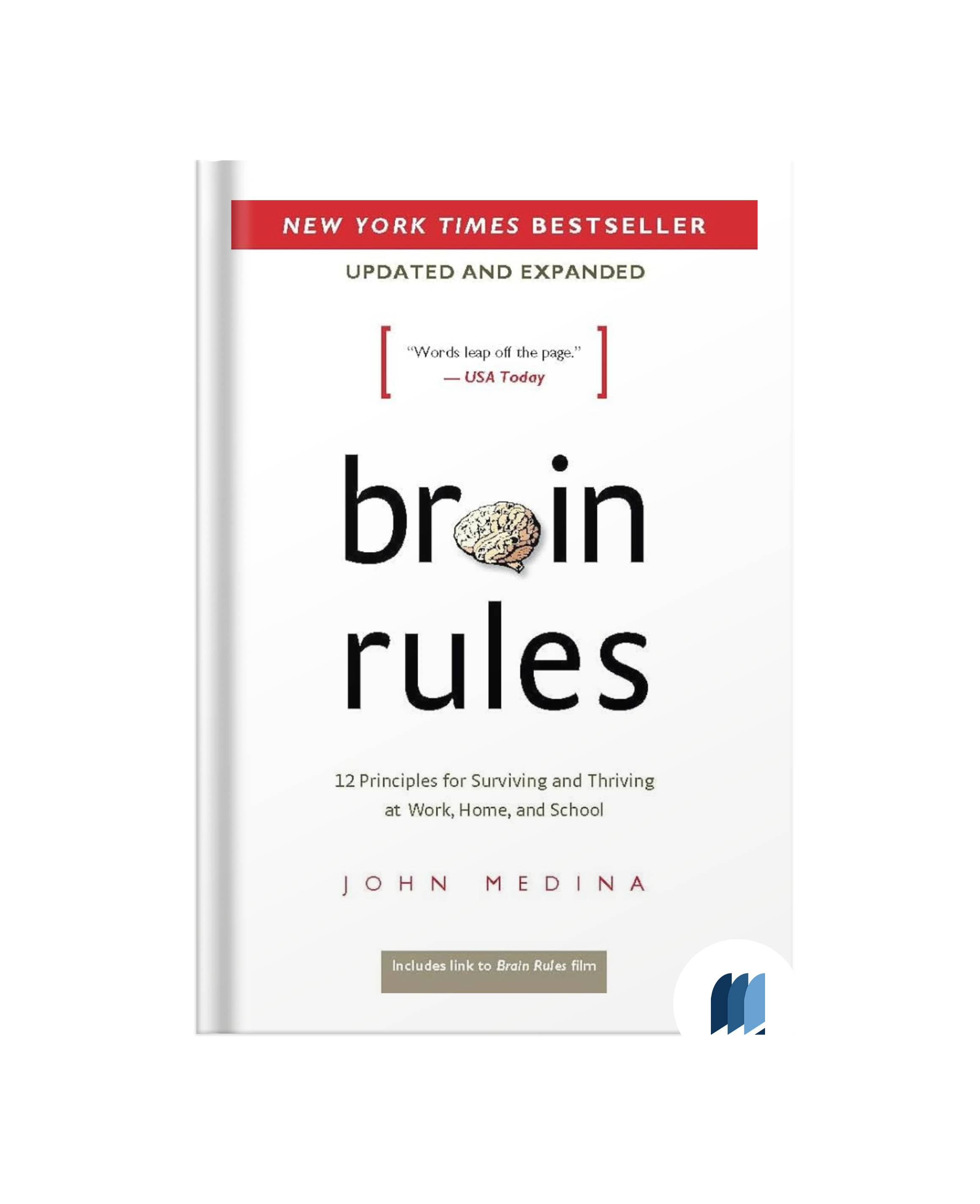 Brain Rules by John Medina book free pdf download | Bookdio