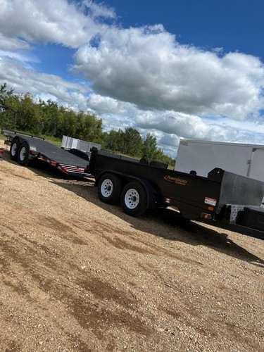 6 by 12 Rainbow Express with 5200 lb axles | Assiniboine Trailers