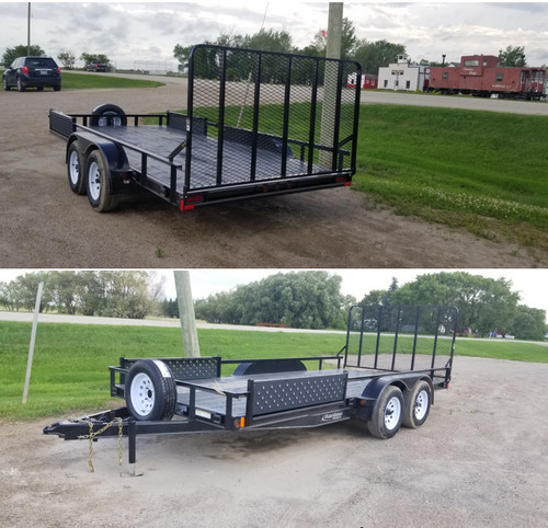 2024 16’ Rainbow Excursion Landscape Trailer | Assiniboine Trailers