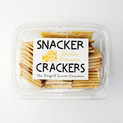 Snacker Crackers Garlic Parmesan | Maddex Mercantile