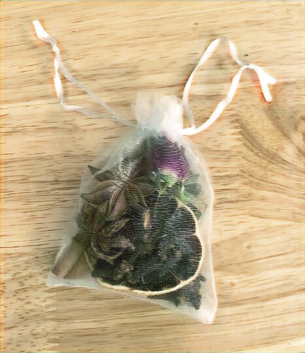 Flower, Fruit and Herb Sachet, Scented Favor or Gift | Shellbies Garden