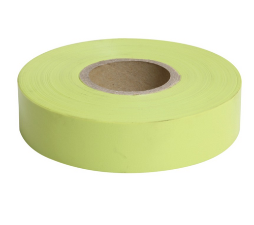 Flagging Tape Glo Yellow Dymark | Survey Tape 25x100 | Drill Connex Ltd