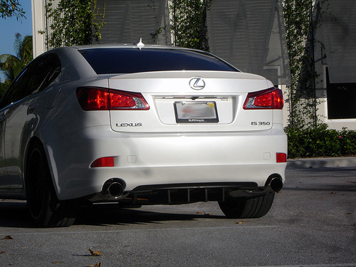 Lexus IS 2nd Gen Rear Carbon Fiber Performance Diffuser | euroteck ...