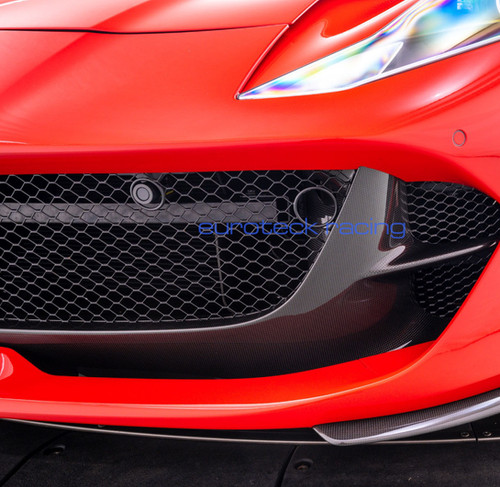 812 Superfast Carbon Fiber Front Bumper Aero Deflector Insert ...