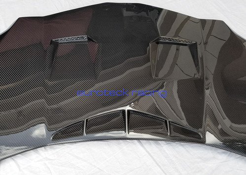 Aventador Carbon Fiber Front Hood Bonnet With Custom Intakes & Vents ...