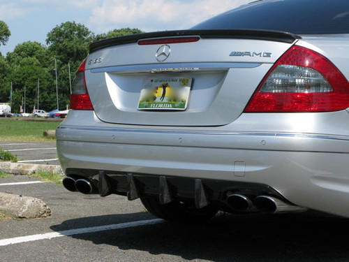 W211 E63 Carbon Fiber Rear Diffuser | euroteck-racing-llc