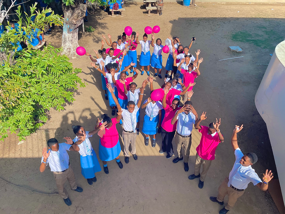 St. Catherine High School Celebrates Breast Cancer Awareness