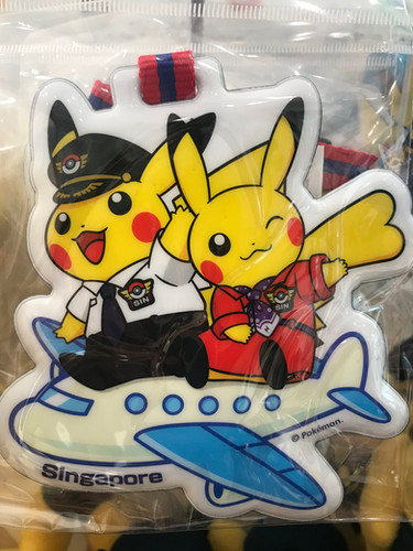 Pokemon [PO]- - Singapore Exclusive Pikachu Pilot and Cabin Attendant ...