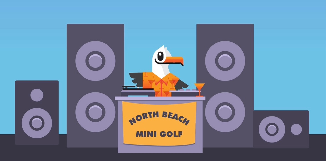 Sunday Spinnin’ with DJ Ribeye | North Beach MiniGolf