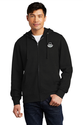 Fleece Full-zip Hoodie w/ National Financial Literacy Campaign logo ...
