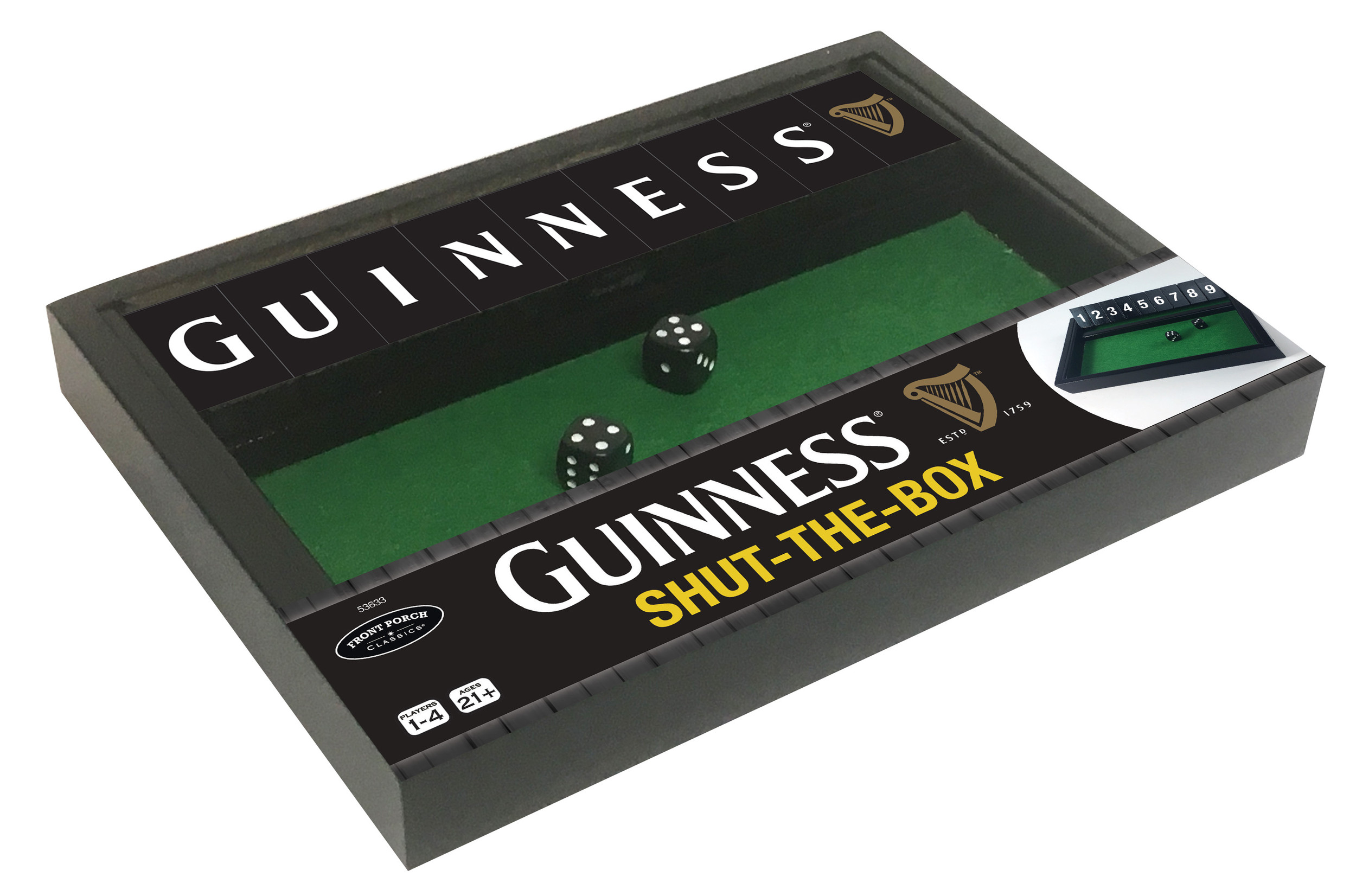 Guinness Games: Shut-the-Box | Front Porch Classics