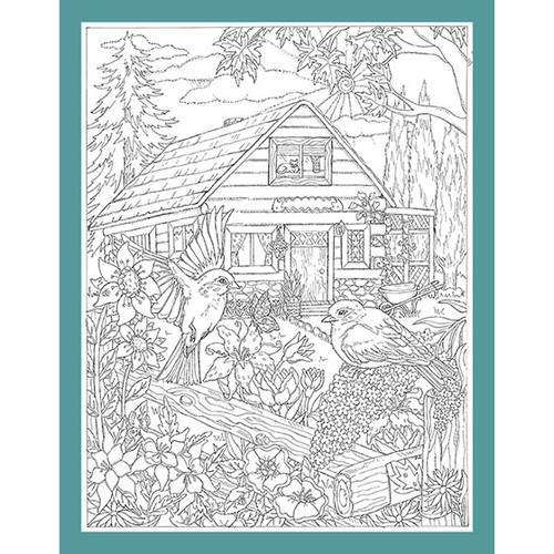 "Peaceful Surroundings" | colormeyourway