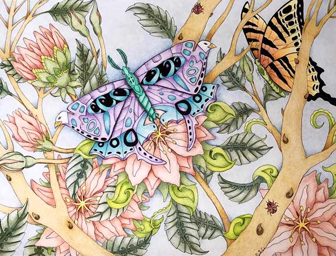 P.J.C. Smart's Color Me Your Way Coloring Books