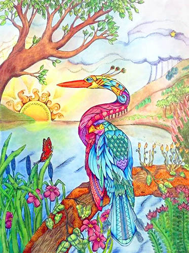 P.J.C. Smart's Color Me Your Way Coloring Books