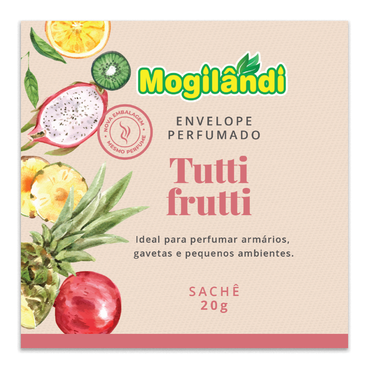 Envelope Perfumado Tuti Frutti 20g | Elo Comercial