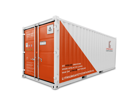 40FT Lithium Safety Charging Container | Lithium Safety Containers