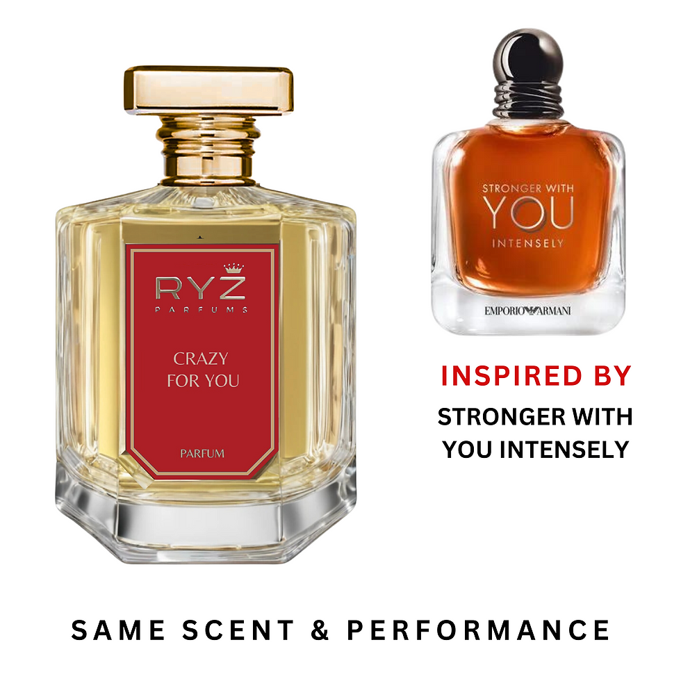 RYZ Parfums - Crazy For You 100ML Parfum (Inspired By Stronger With You ...