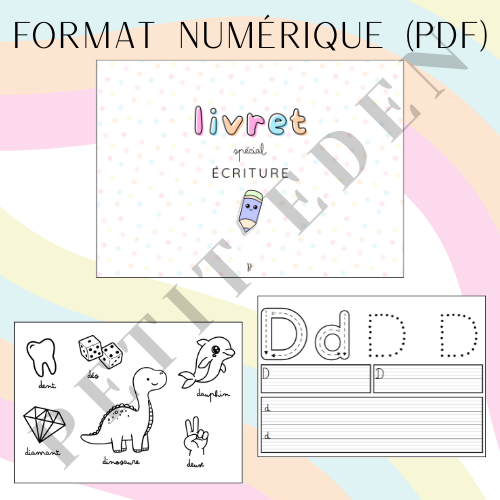 Livret spécial écriture (format numérique) | MAÎTRESSE P