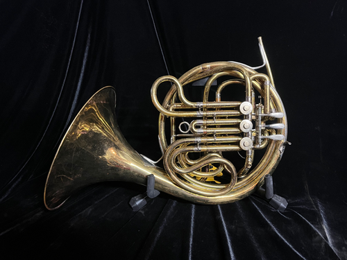 King Peltier Schmidt Wrap Horn - Cool Collector Horn! | Boyd's Brass