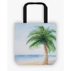 Palm Tree Tote bag | Bluepearlart