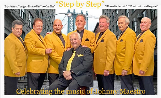Home |Stepbysteptribute.com celebrating the music of Johnny Maestro | East