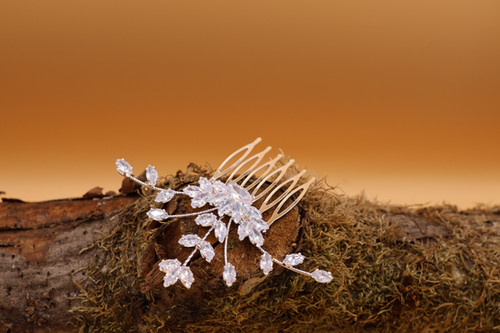 BROCHE CHEVEUX EN METAL ARGENTE | Mylène's Secrets