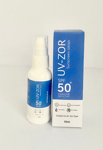 UV-Zor Sunscreen Lotion SPF 50 | Pharmazen Biotech
