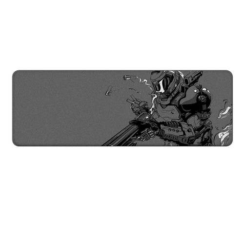 Mousepad XL 80X30 cm Doom Guy Grey | Rocket Pads