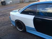 Nissan 200sx s14/A to s15 style conversion overfenders s14.5 arches jap ...