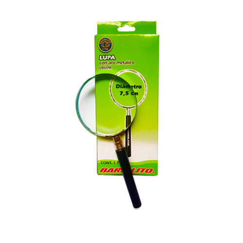 LUPA 7.5CM DE PLASTICO BARRILITO | DISPROAHN
