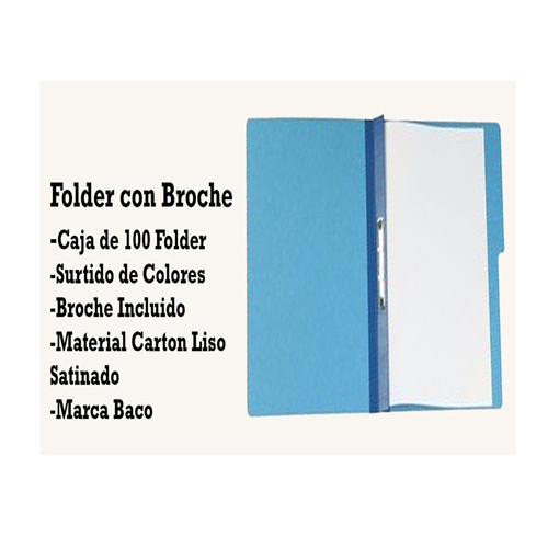 FOLDER CON BROCHE V/C | DISPROAHN
