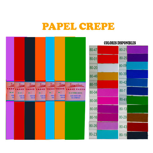 PAPEL CREPE V/C TINY-LINE | DISPROAHN