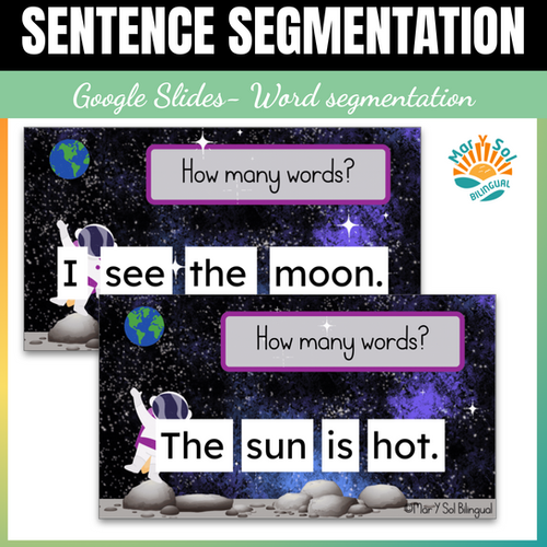 Phonological Awareness Games Google Slide Counting Words Space Activit ...