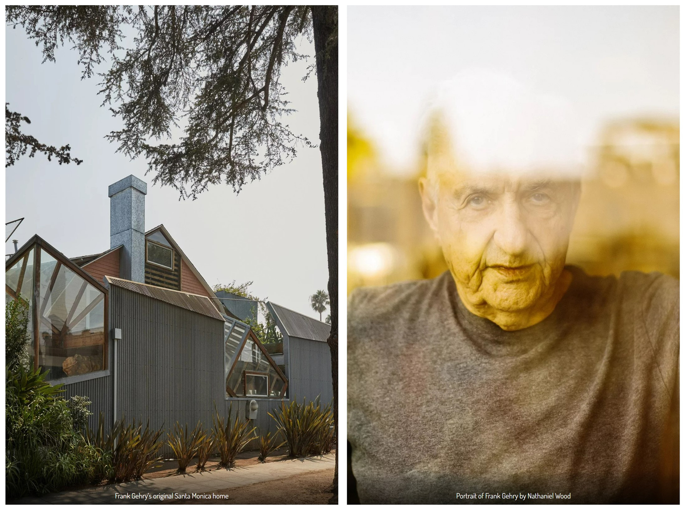 (FER) Studio How Frank Gehry defined his look in Santa Monica and has ...